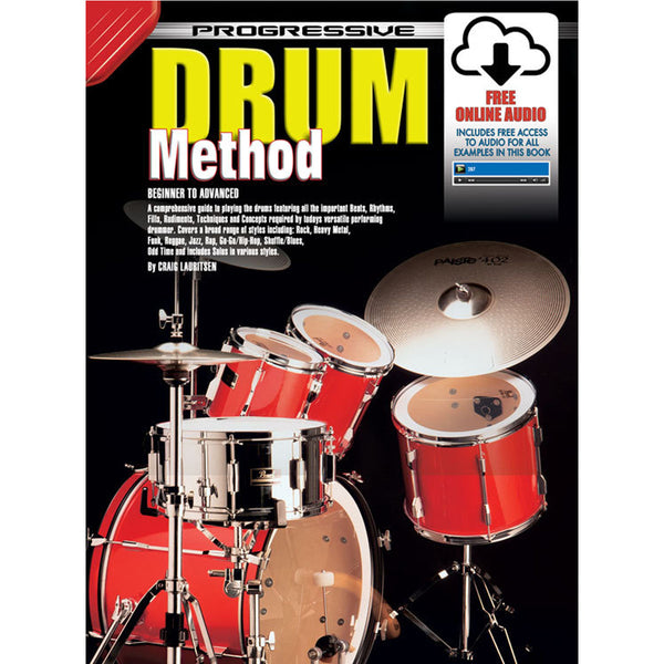 Progressive Books 72618 Drum Method Book Beginner to Advanced KPDMX ...