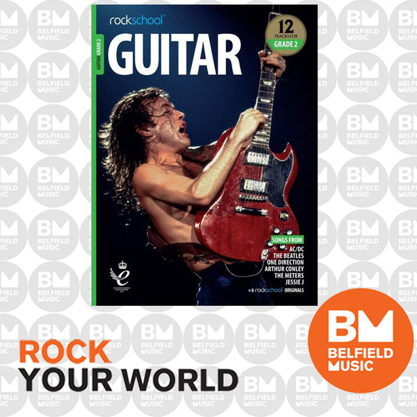 ROCKSCHOOL Guitar Grade 2 - 2018-2024 Book & Online Audio - Buy Online ...