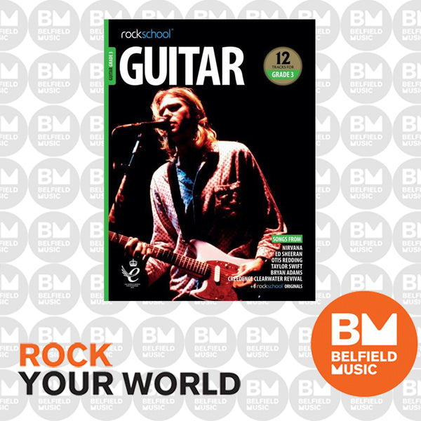 ROCKSCHOOL Guitar Grade 3 - 2018-2024 Book & Online Audio - Buy Online ...