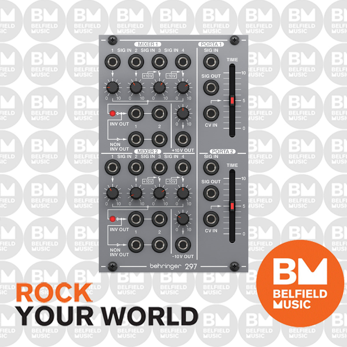 Behringer 297 Dual Portamento/CV Eurorack Module - Buy Online ...