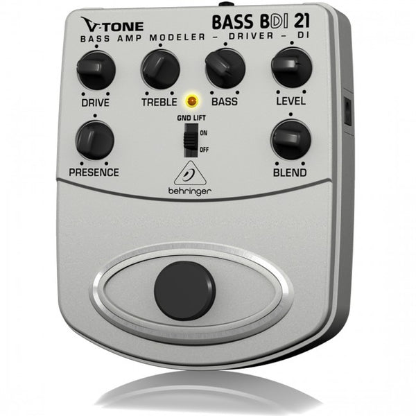 Behringer BDI21 V-Tone Bass Effects Pedal - Buy Online - Belfield Music