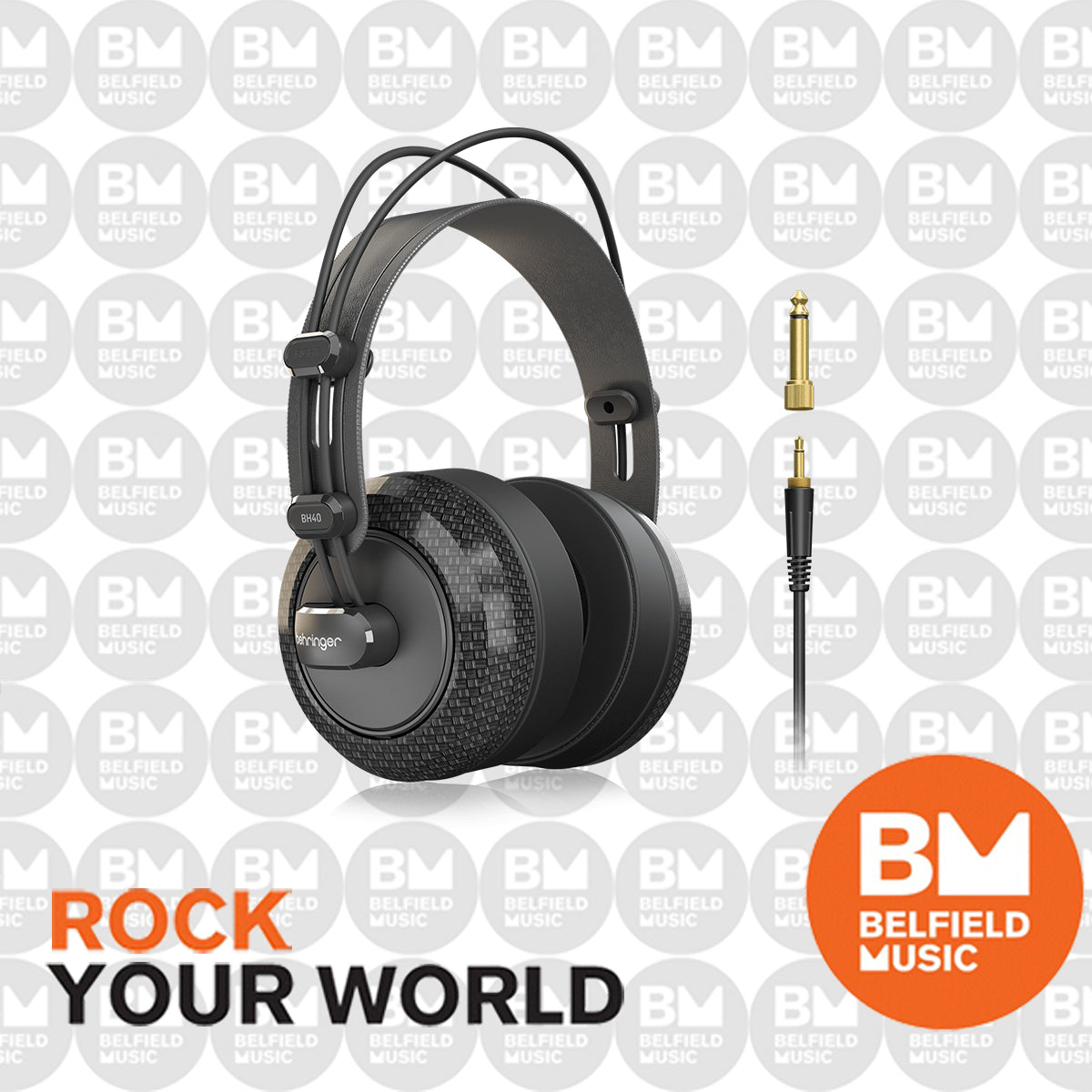 Behringer BH40 Premium Circum-Aural High-Fidelity Headphones - Belfield ...