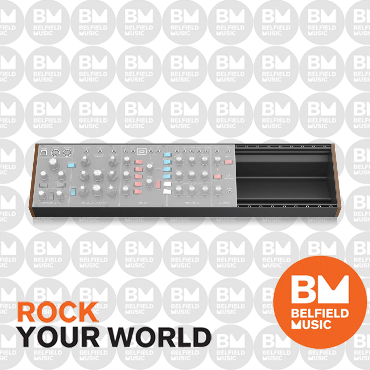 Behringer Eurorack 104 HP Skiff Case - Buy Online - Belfield Music