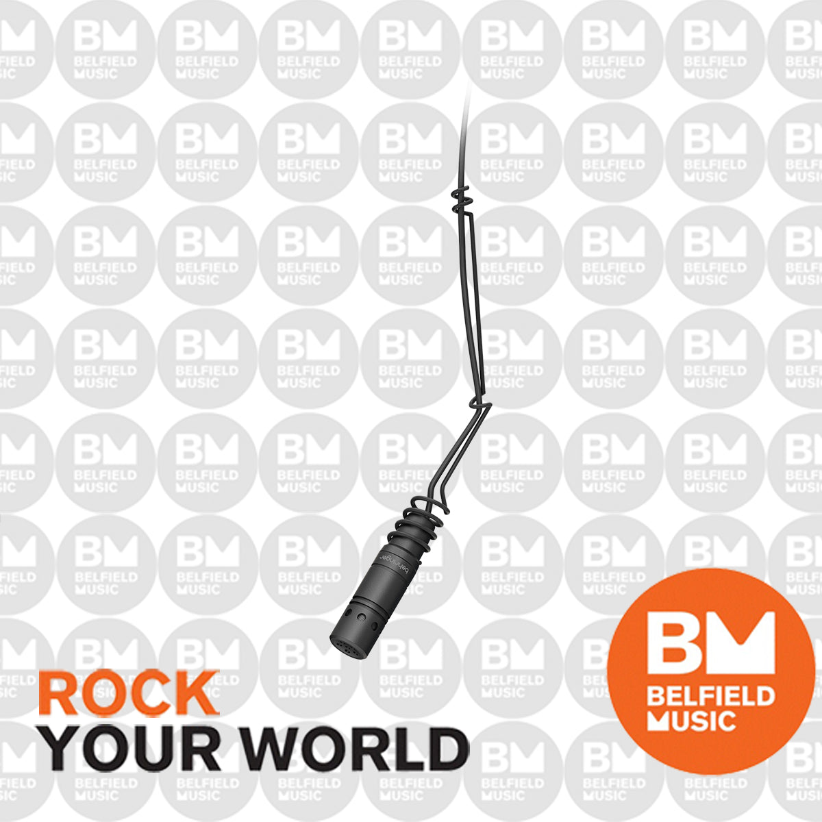 Behringer HM50BK Premium Condenser Hanging Microphone Black - Belfield ...