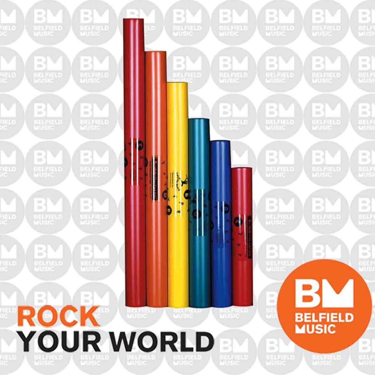 Boomwhackers 6-Note Pentatonic C-Major Scale Set - Belfield Music