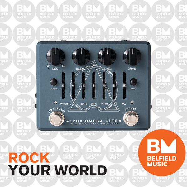 Darkglass Alpha Omega Ultra Bass Effects Pedal w/ Aux Input - Belfield ...