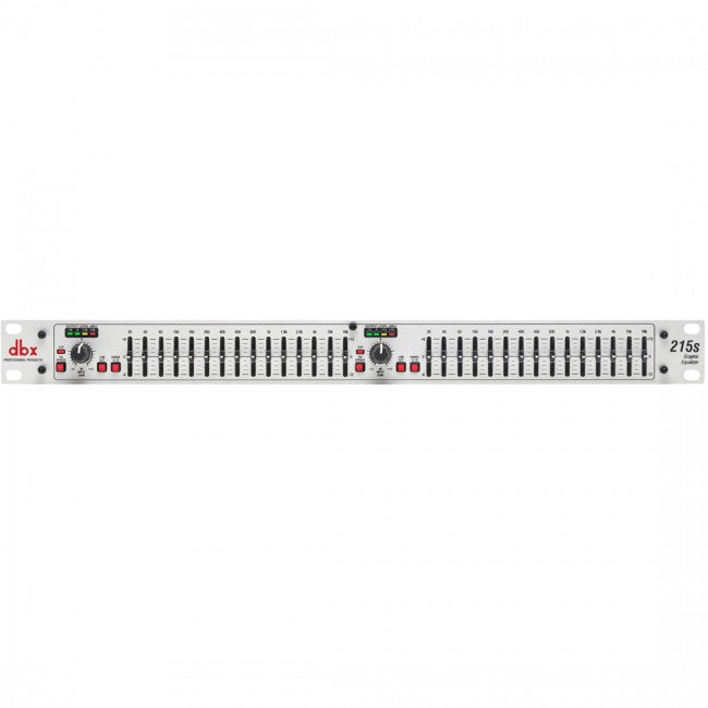 DBX 215S Graphic Equalizer Dual Channel 15-Band - Buy Online - Belfield ...