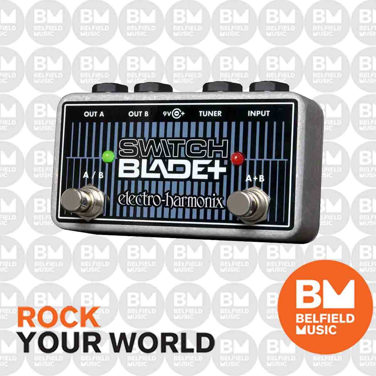 Electro-Harmonix EHX Nano Switchblade+ Channel Selector Pedal Switch ...