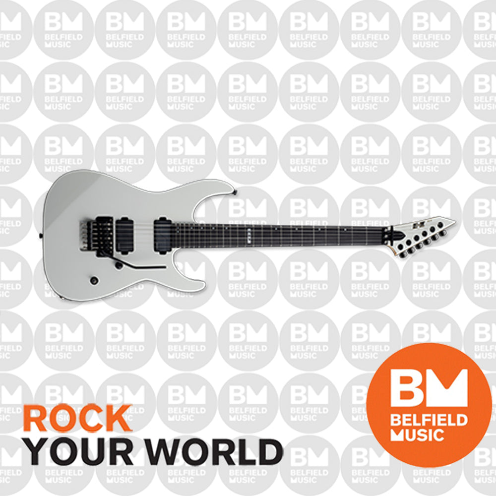 ESP E-II M-II NECK THRU Electric Guitar Snow White w/ Floyd Rose ...