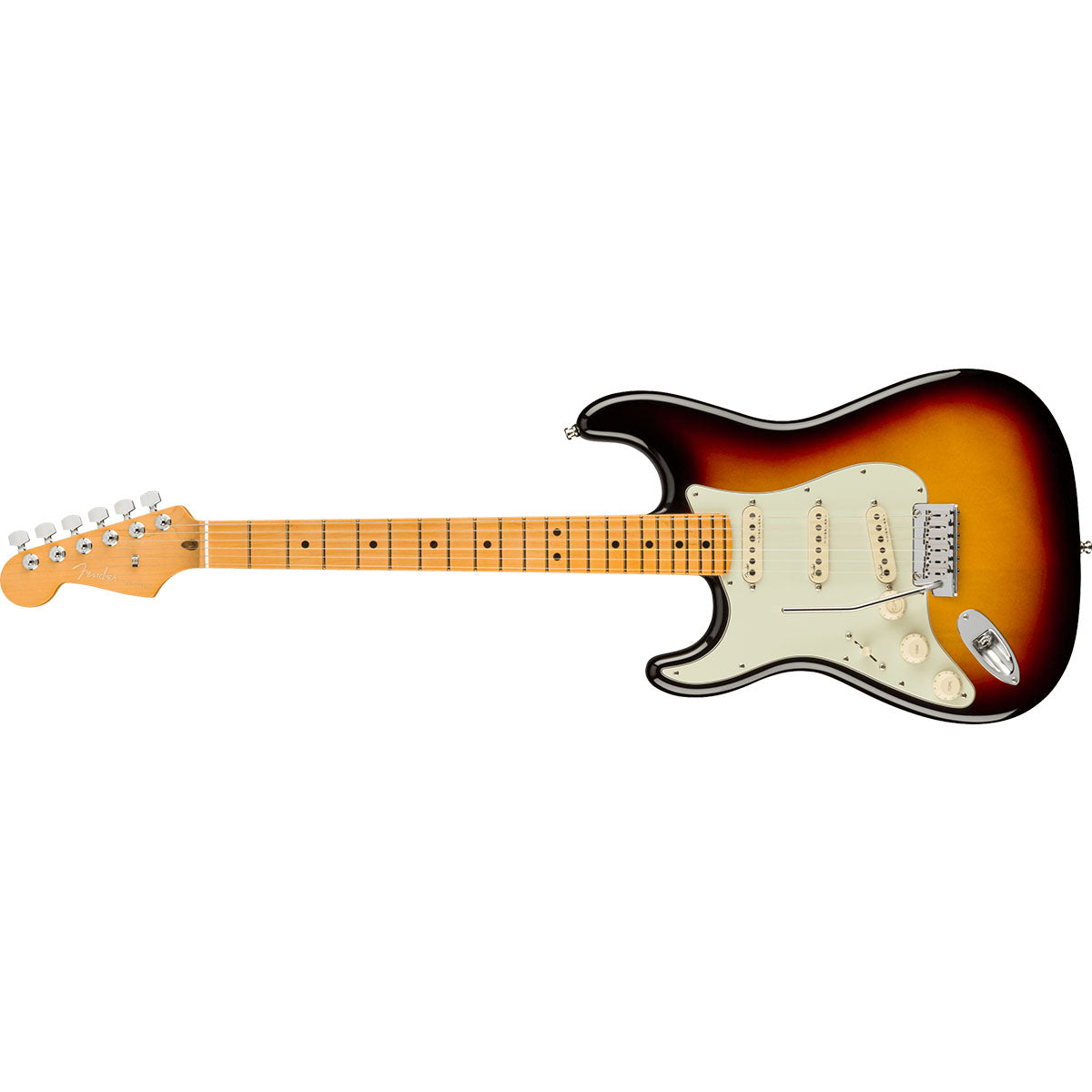 Fender American Ultra Stratocaster Electric Guitar Left Hand Maple Fi Belfield Music