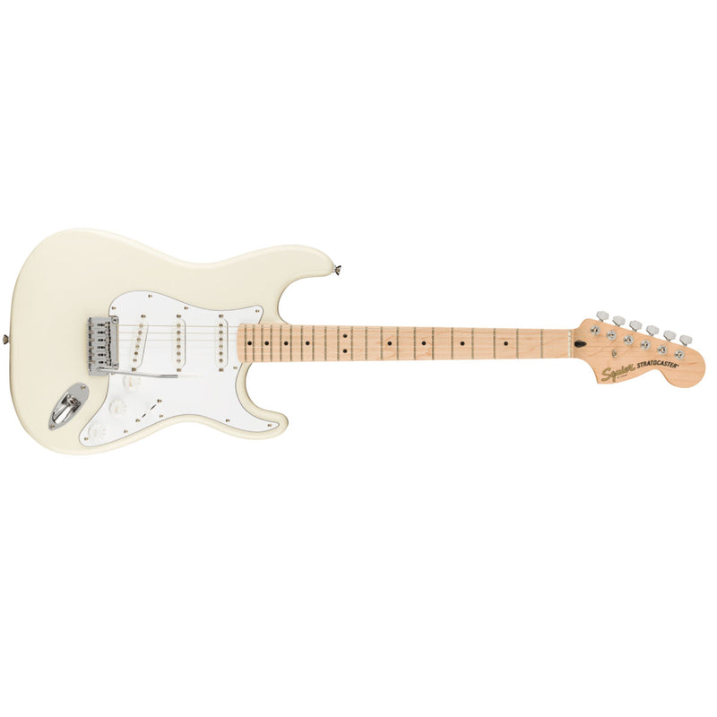 Fender Squier Affinity Series Stratocaster Guitar Olympic White ...