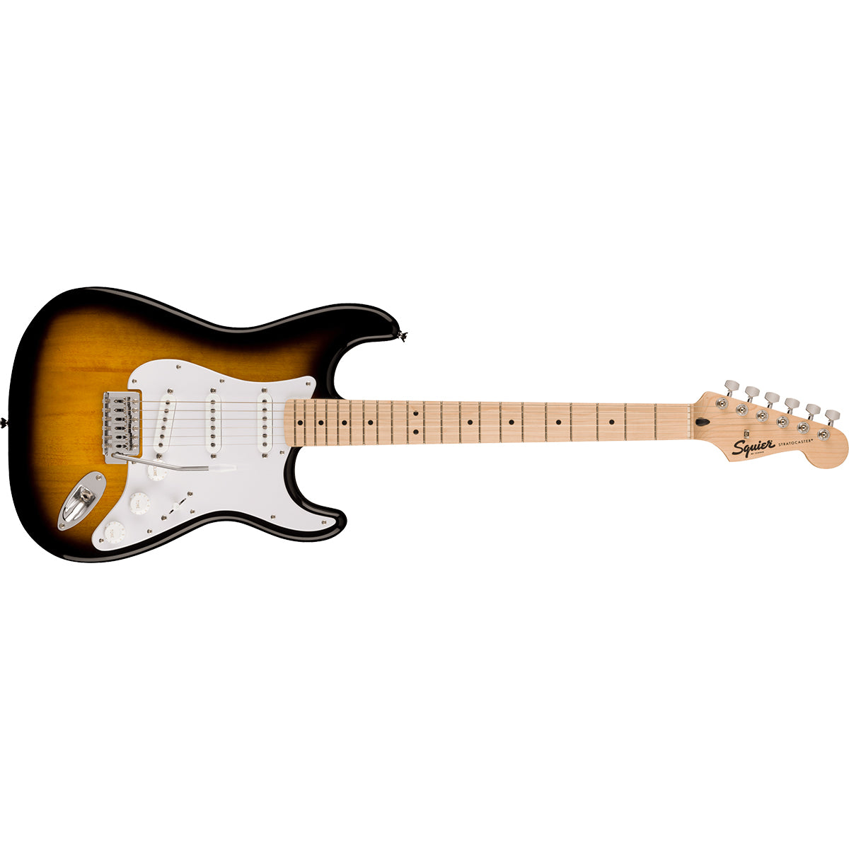 Fender Squier Sonic Stratocaster Electric Guitar 2 Color Sunburst Belfield Music