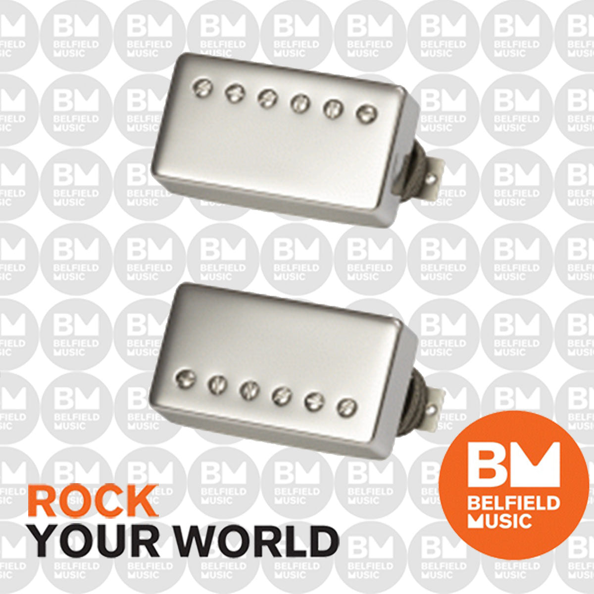 Gibson Custombucker Alnico III 2C Unpotted Humbucker Pickup Set True ...