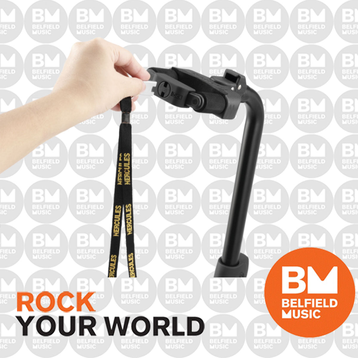 Hercules HA-201 Lock for Hangers 10 locks w/ 3 Keys - Belfield Music