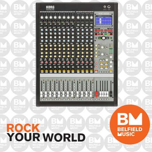 Korg SoundLink MW-1608 Hybrid Analog/Digital Mixer - Buy Online ...