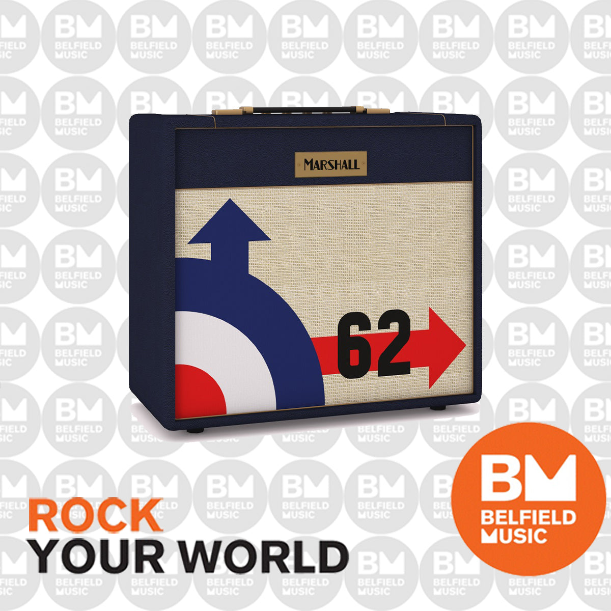 Marshall SV-20C Studio Vintage Target 62 Guitar Amplifier Blue Levant ...