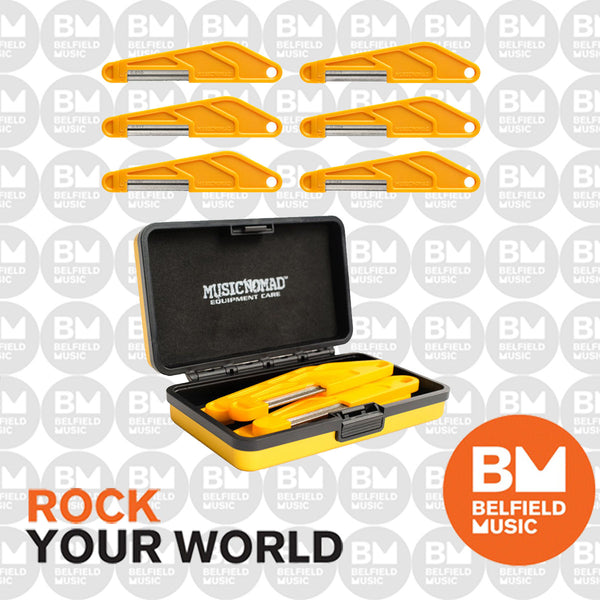 Music Nomad MN668 10-46 Nut File Diamond Coated 6-Piece Set - Belfield ...
