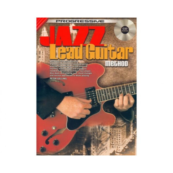 Progressive Books 69174 Jazz Lead Guitar Book & CD - Buy Online ...