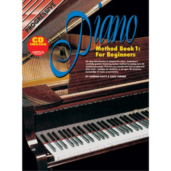 Progressive Books 72626 PIANO Method Book 1 KPPM1X - Buy Online - Belfield Music