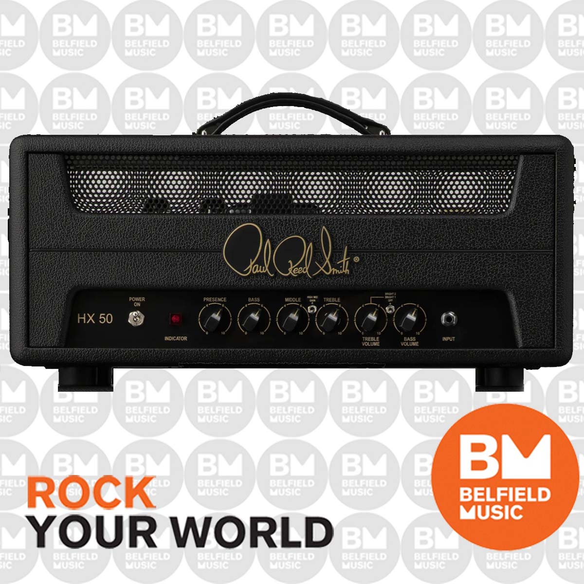 PRS Paul Reed Smith HDRX50 Guitar Amplifier Head 50w Amp - Buy Online ...