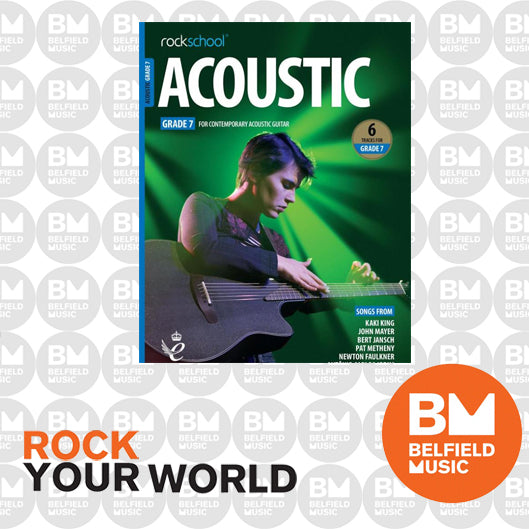 Rockschool Acoustic Guitar Grade 7 - 2019+ Book & Online Audio ...