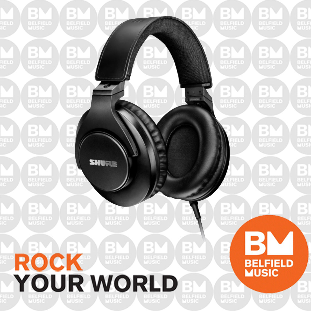 Shure SRH440A Professional Studio Headphones - Buy Online - Belfield ...