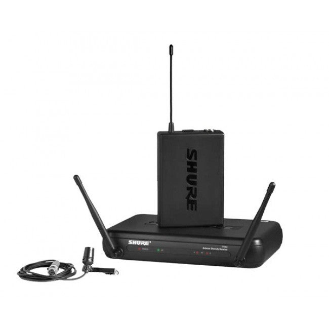 Shure SVX Wireless Microphone System Lavalier Lapel Mic - SVX14CVL (558 ...