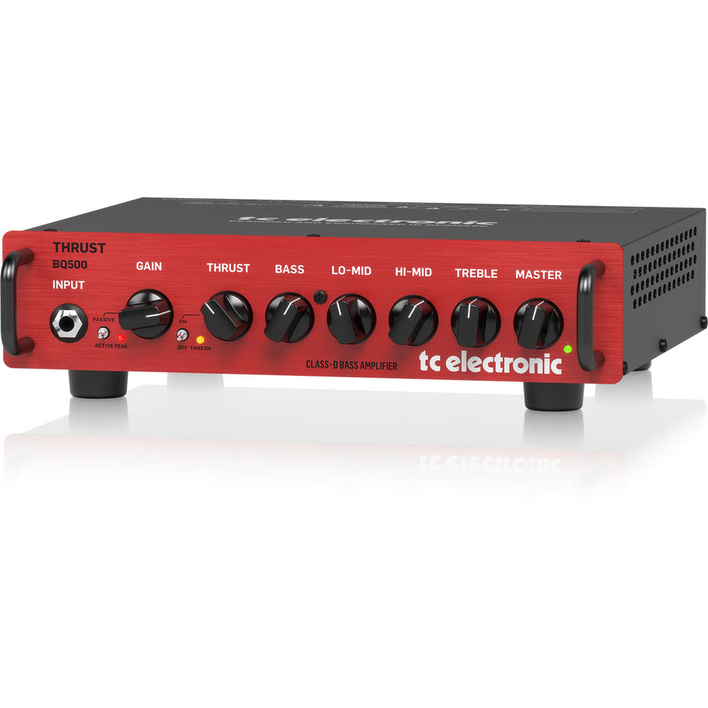 TC Electronic BQ500 Portable Bass Head 500W w/ Mosfet Preamp - Belfield ...