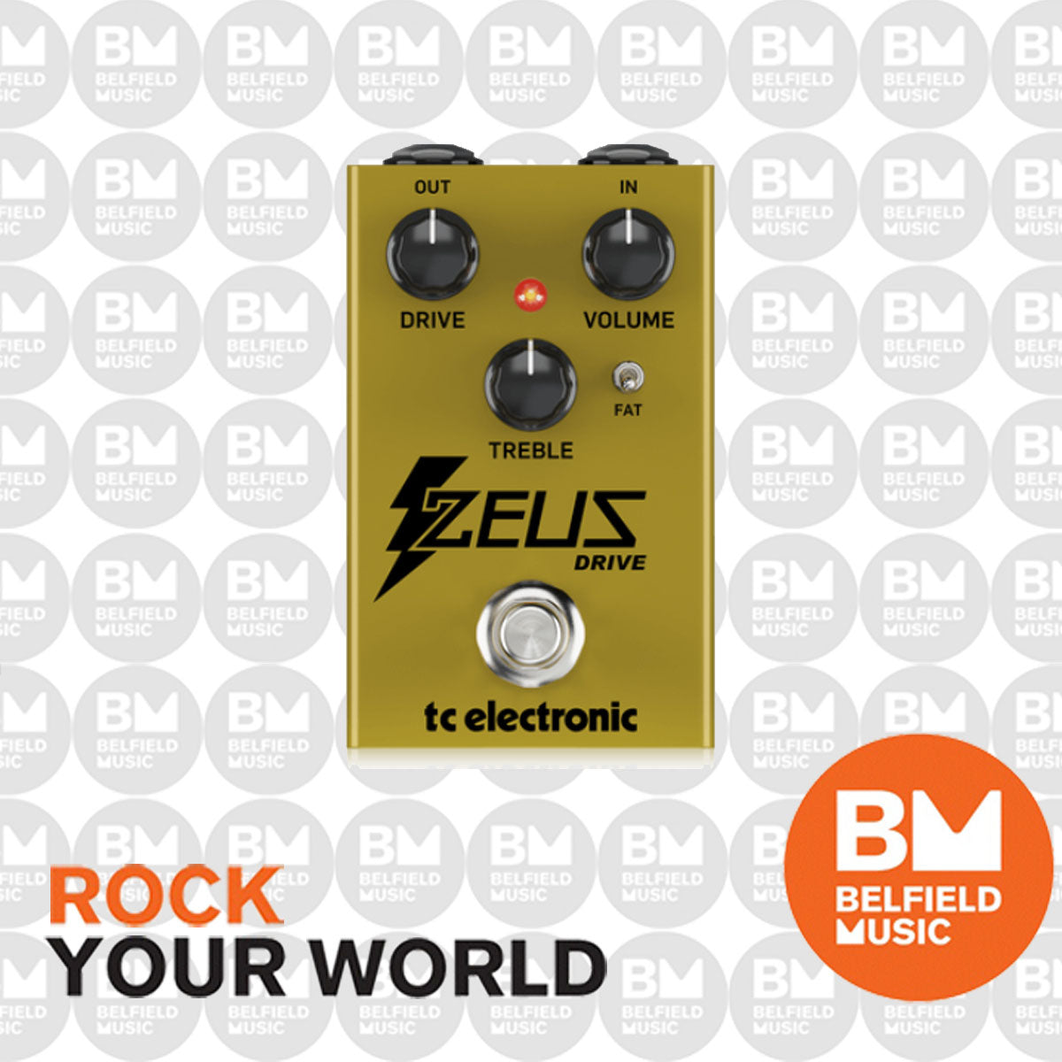 TC Electronic Zeus Drive Overdrive Effects Pedal - Buy Online ...
