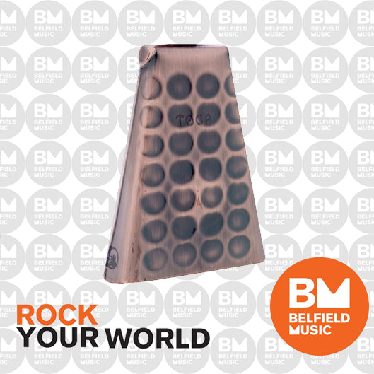 Toca TP3BC Pro Line Hybrid Handheld Dual Surface Cowbell Black Copper ...
